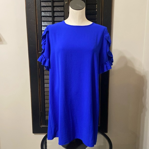 BiBi | Dresses | Royal Blue Dress Short Bibi Brand | Poshmark